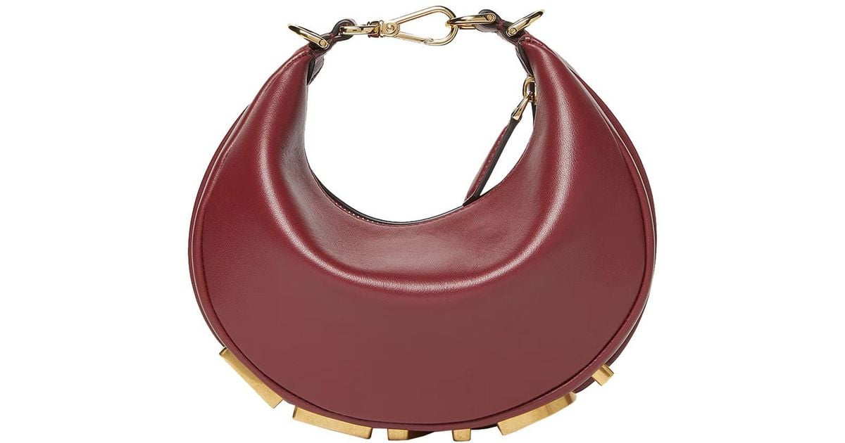 Fendi Mini Graph Vit Grace Matt Bags in Pink | Lyst UK