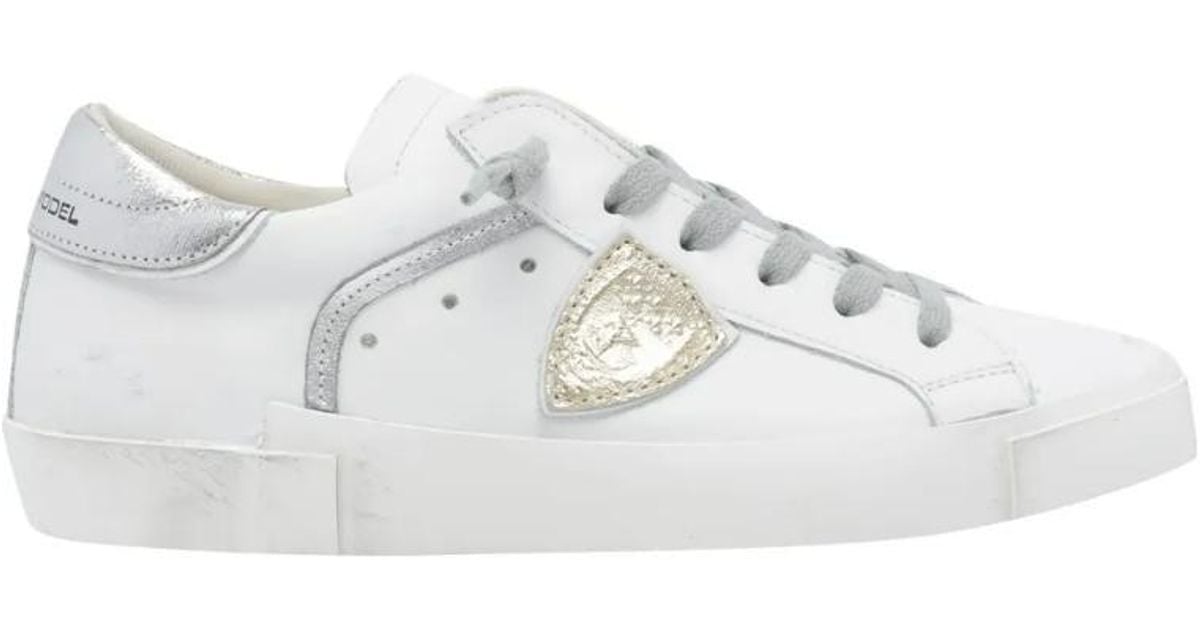 Philippe Model Sneakers in White | Lyst UK