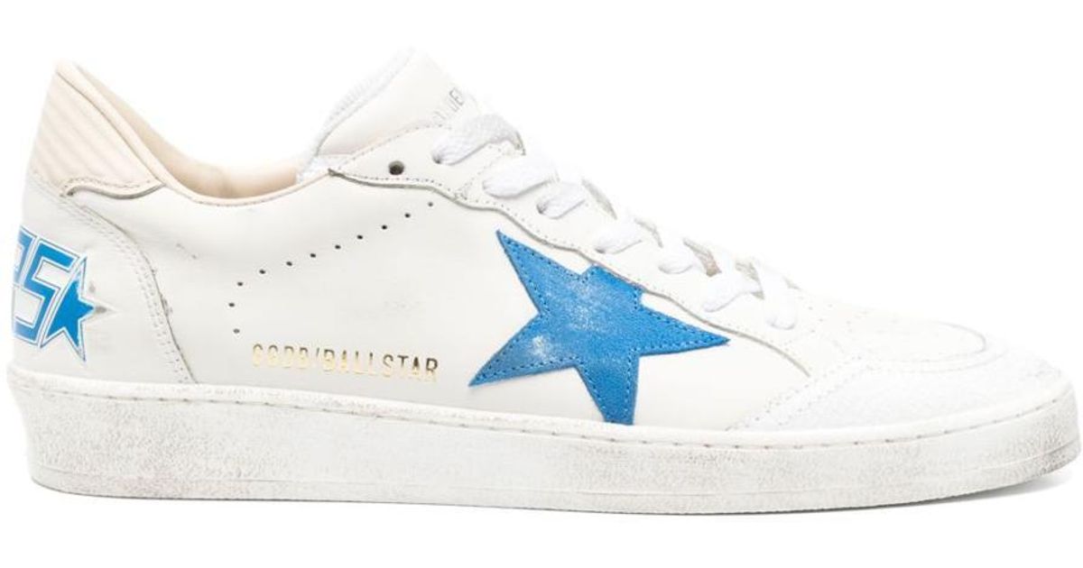 Golden Goose Sneakers Ballstar With Hf Heel And Padded in Blue for Men ...