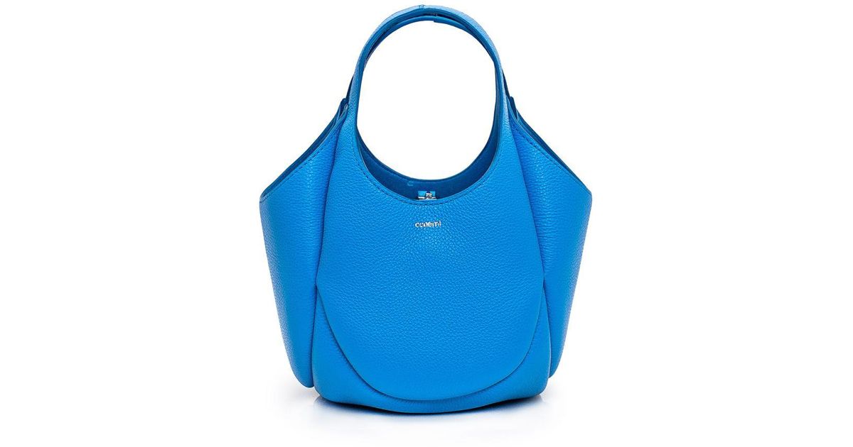 Coperni Swipe Bucket Mini Bag in Blue | Lyst