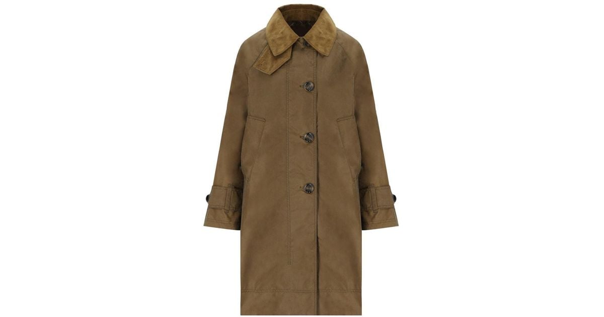 Barbour Hartwick Wax Sand Jacket in Natural | Lyst