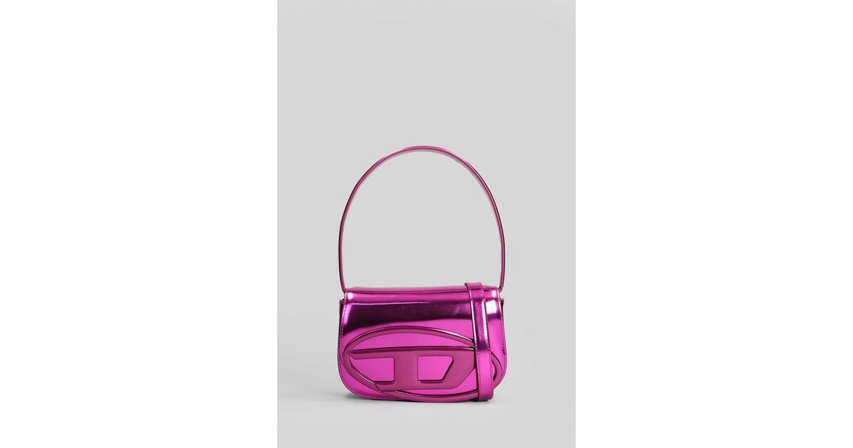 DIESEL 1Dr Shoulder Bag in Pink | Lyst UK