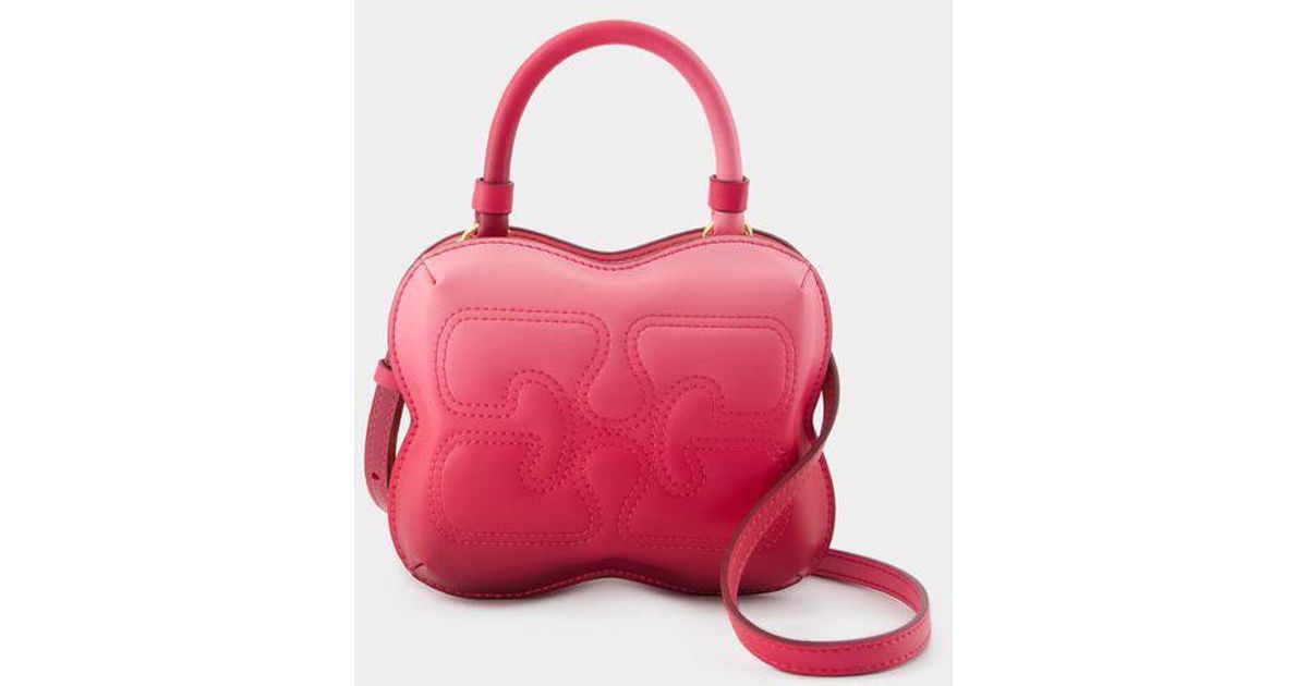 Ganni Butterfly Small Gradient Bag in Pink | Lyst