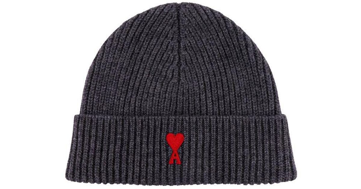 Ami Paris Hat in Blue for Men | Lyst