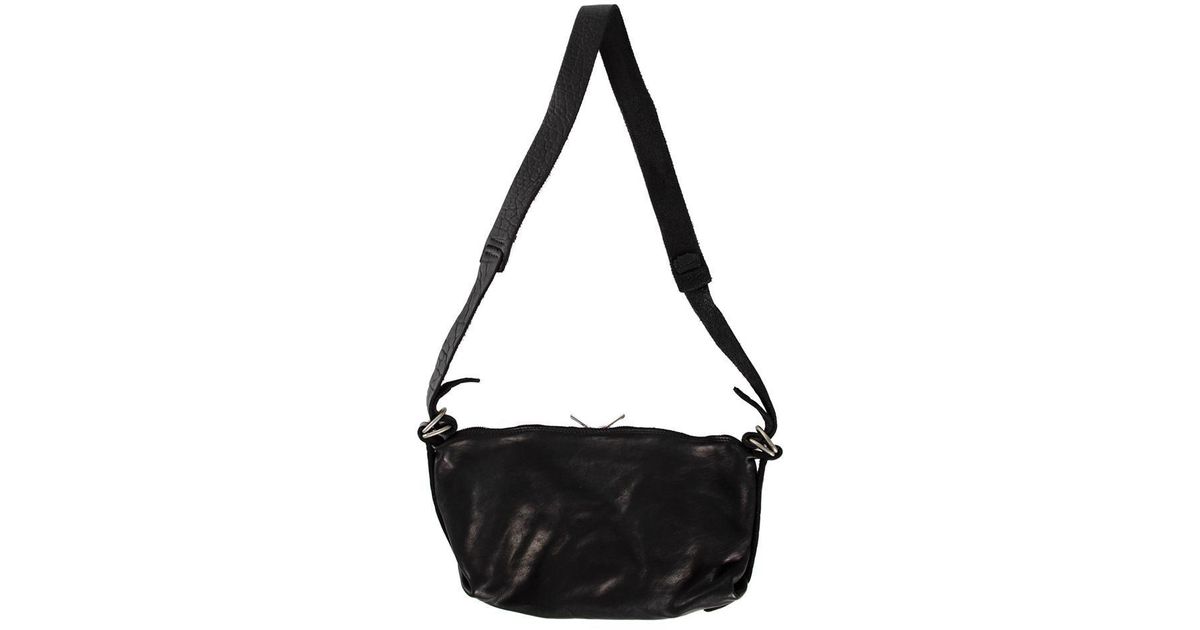 Guidi Crossbody Bags in Black | Lyst