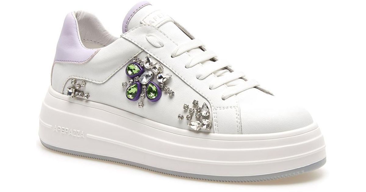 Apepazza Lifty Sneaker Shoes in White | Lyst
