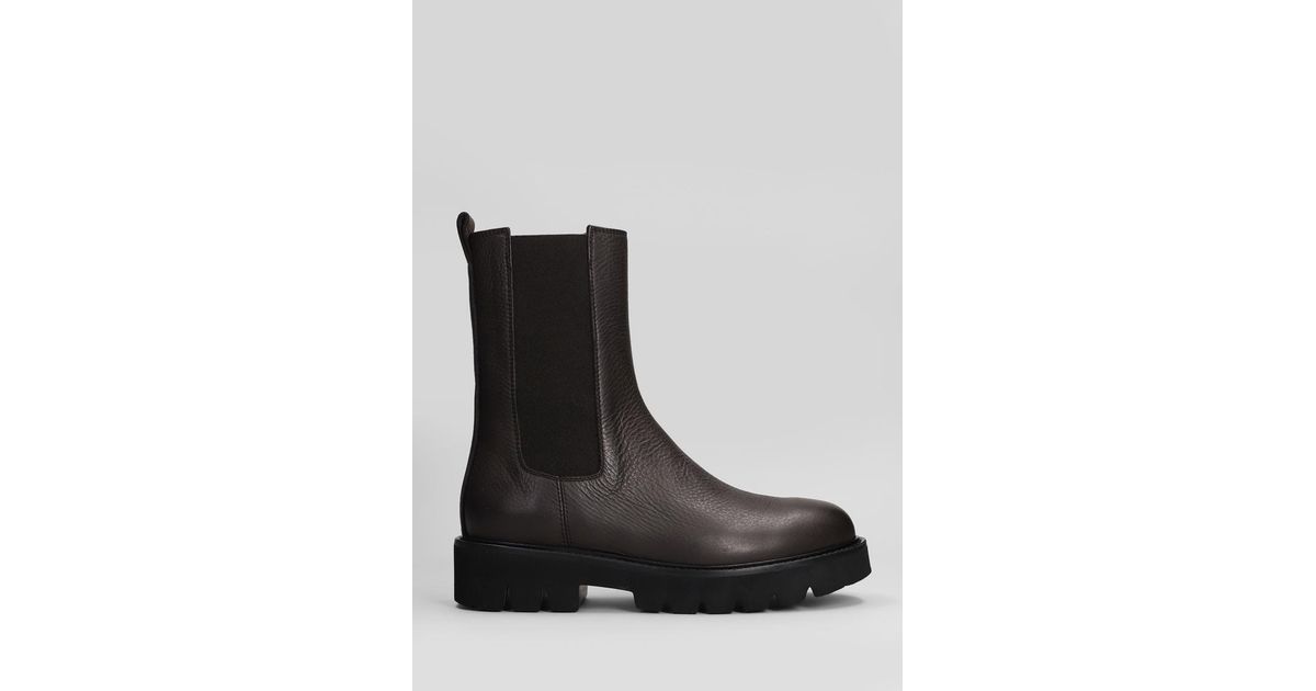 Anna F. Combat Boots in Black | Lyst