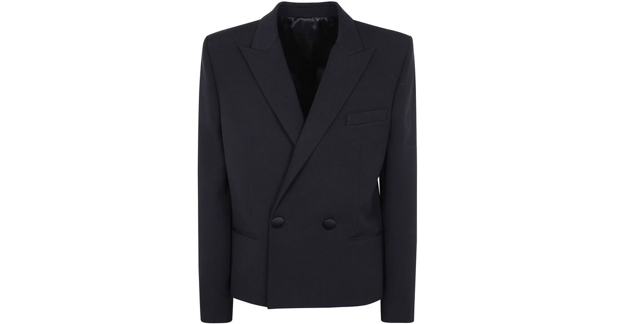 Balmain 2-Button Spencer Jacket in Black for Men | Lyst