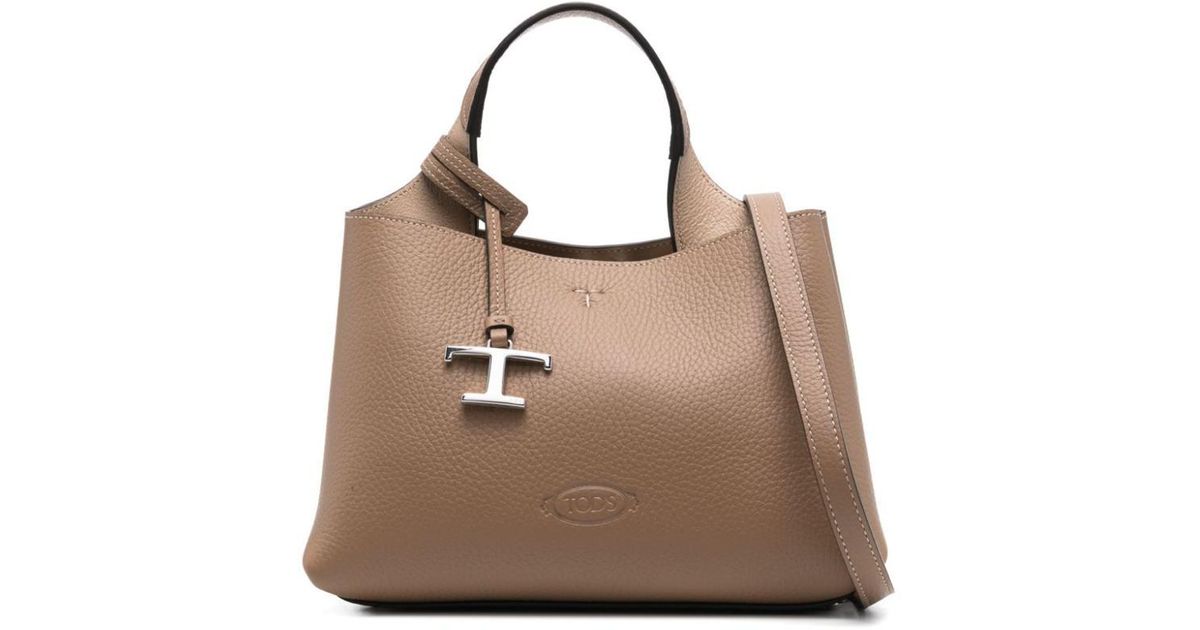 Tod's Bags in Natural | Lyst