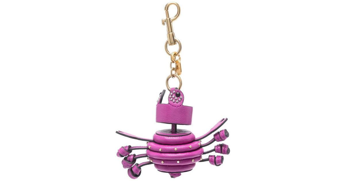 Anya Hindmarch Keyrings in Pink | Lyst UK