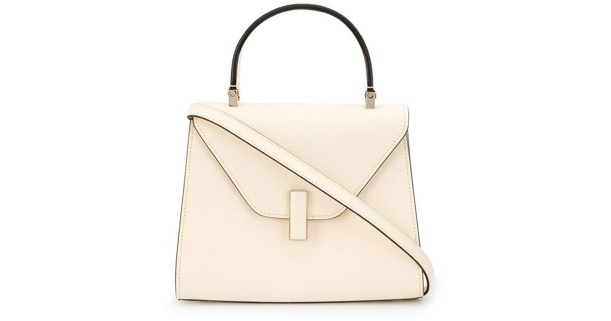 Valextra "Iside" Crossbody Bag Mini in Natural | Lyst