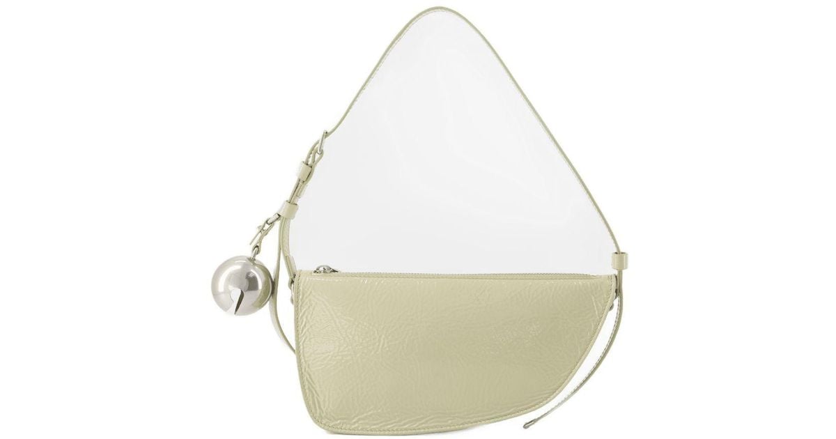 Burberry Shield Sling Mini Wallet On Chain in Metallic | Lyst