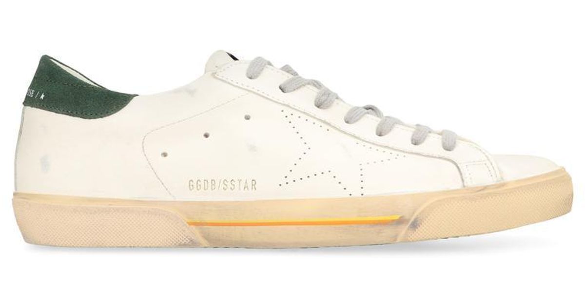 Golden Goose Super-star Low-top Sneakers in White for Men | Lyst UK