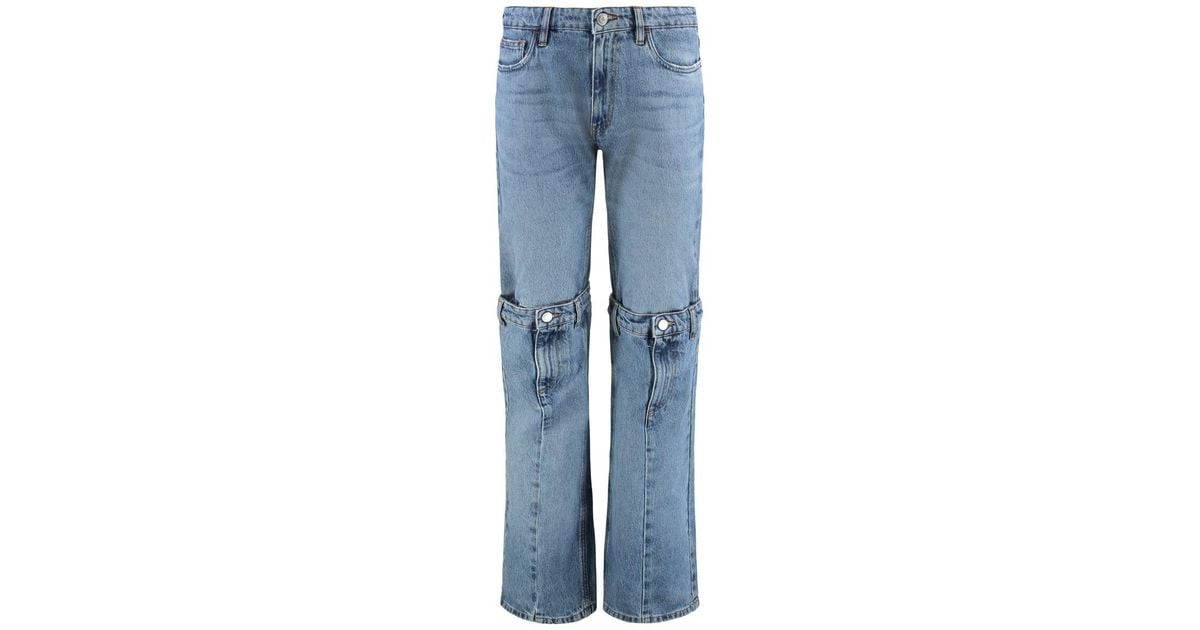 Coperni Straight-Leg Jeans in Blue | Lyst UK
