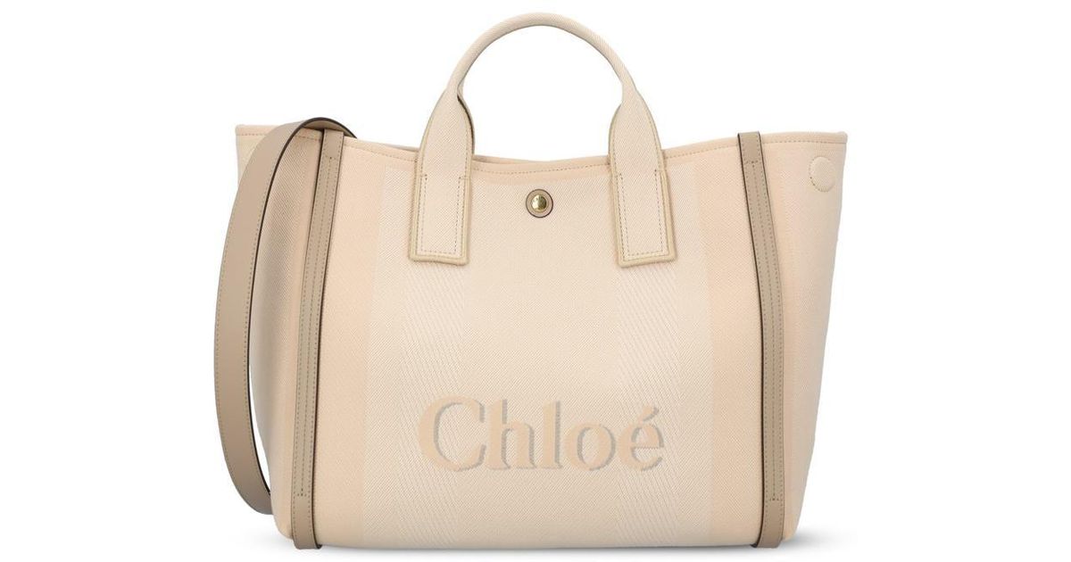Chloé Bags in Natural | Lyst
