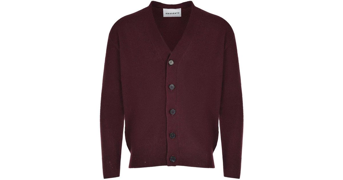 Amaranto Sweaters in Red for Men | Lyst UK