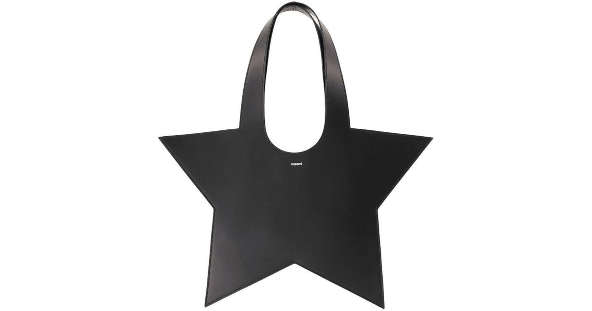 Coperni Mini Star Shopper Bag in Black | Lyst