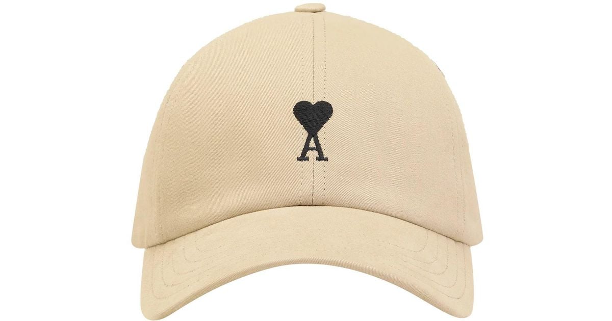 Ami Paris Hats in Natural for Men | Lyst