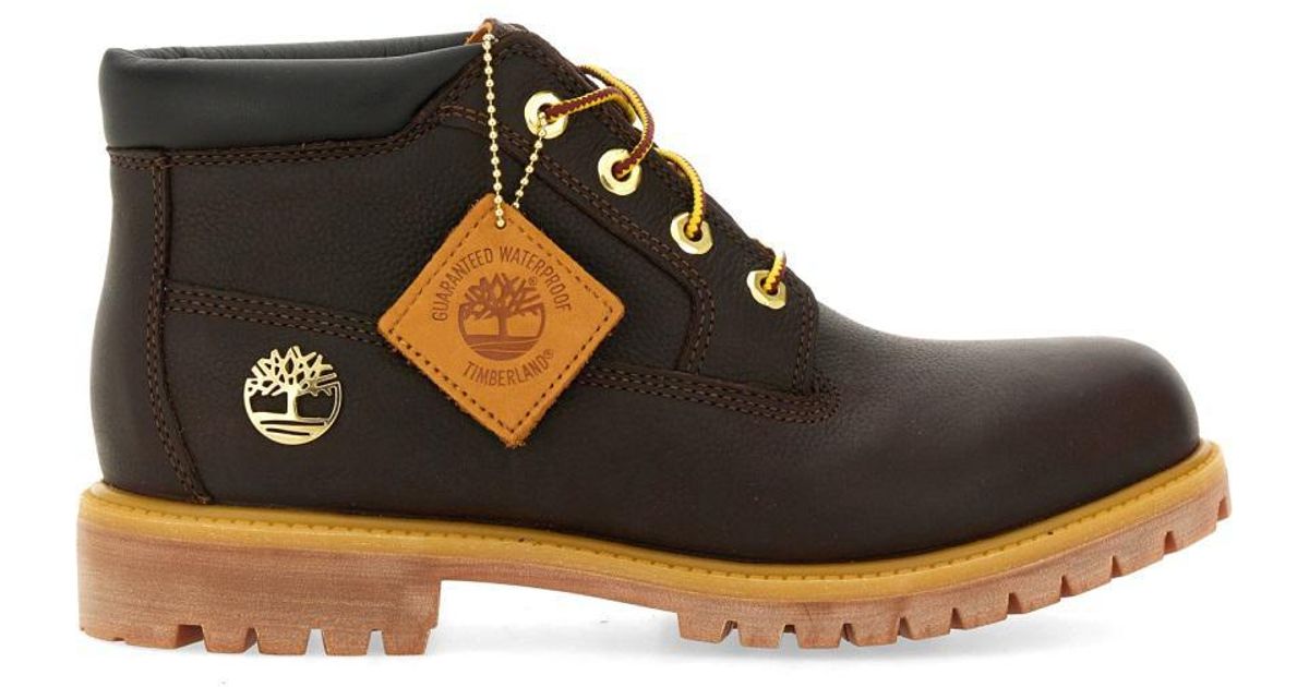 Timberland Leather Boot in Brown for Men | Lyst UK
