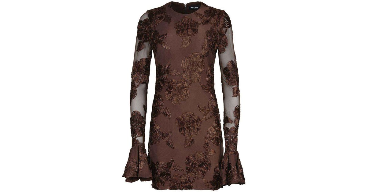ROTATE BIRGER CHRISTENSEN Dresses in Brown | Lyst UK
