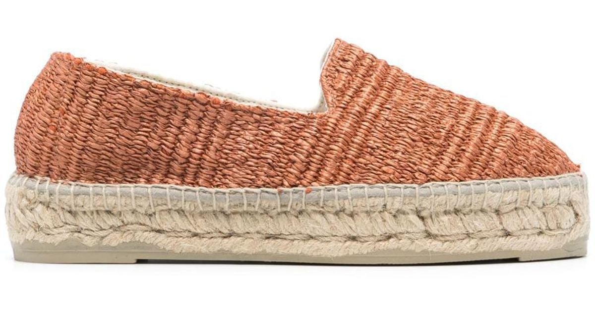 Manebí Double Sole Espadrilles Shoes in Brown | Lyst