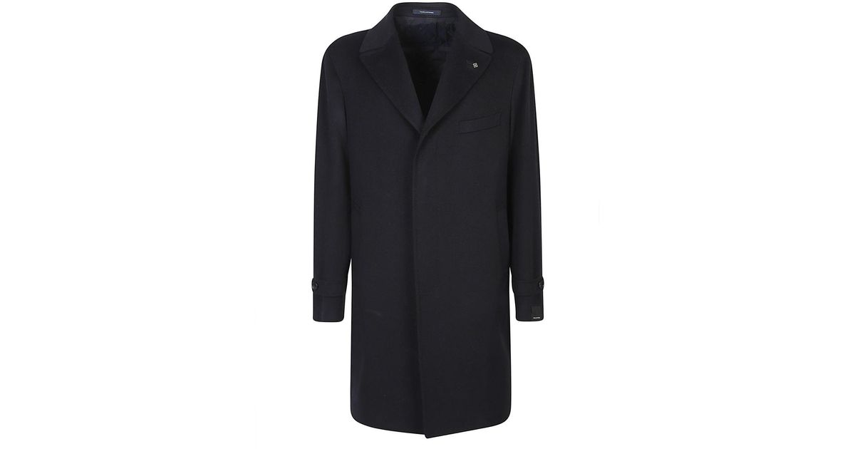 Tagliatore Coat in Blue for Men | Lyst UK