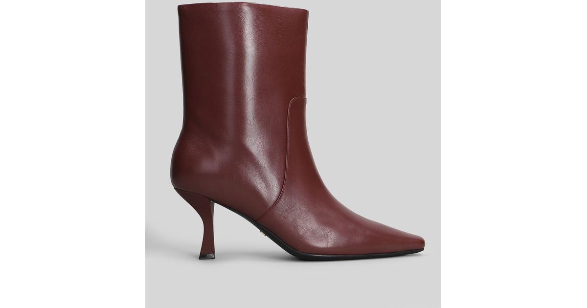 Marc Ellis High Heels Ankle Boots in Purple | Lyst UK