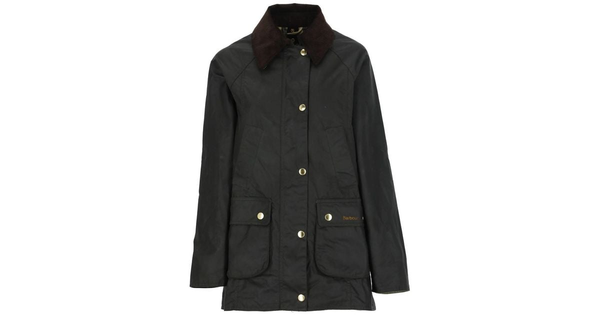 Barbour Coats in Black | Lyst