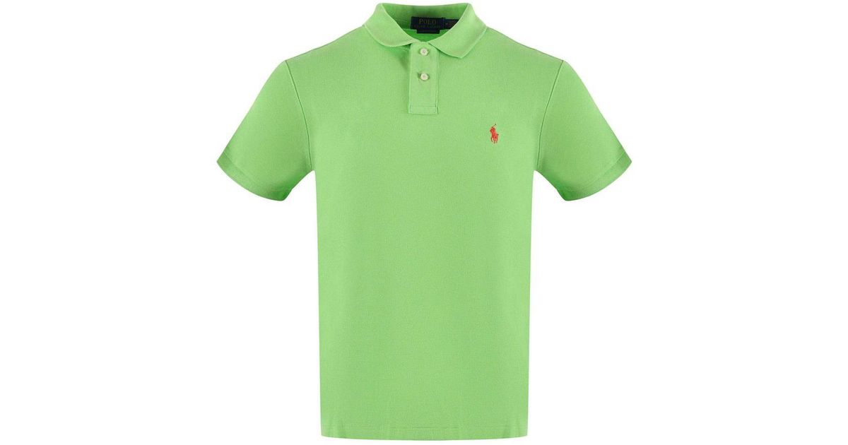 Polo Ralph Lauren T-Shirts And Polos in Green for Men | Lyst