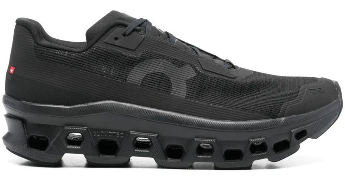 On Shoes "cloudmonster Void" Sneakers Shoes in Black | Lyst