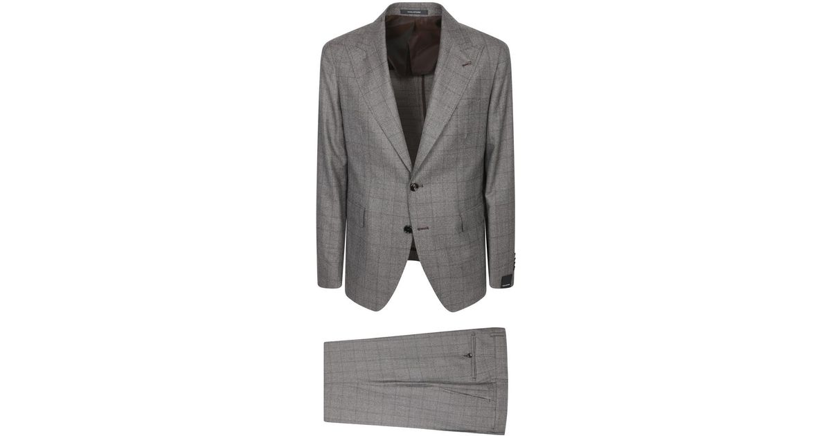Tagliatore Suits in Grey for Men | Lyst UK