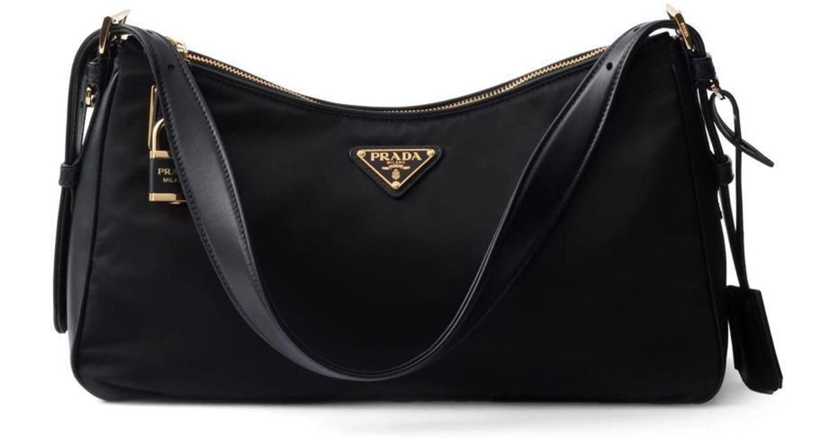 Prada Aimée Large in Black | Lyst