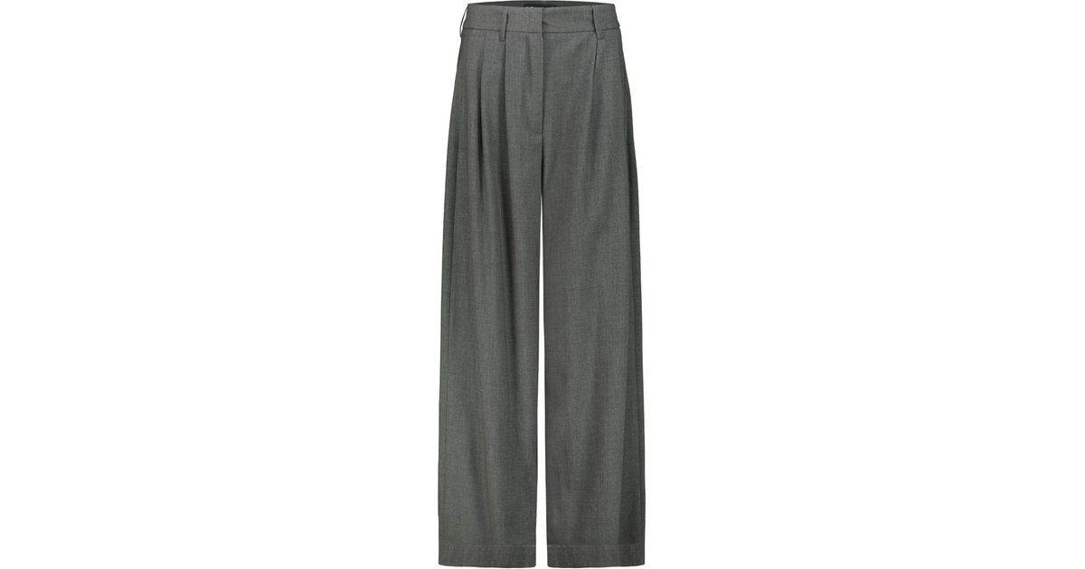 DR. HOPE Tailored Trousers in Grey | Lyst UK