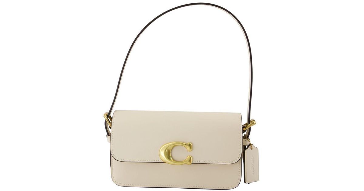 COACH Refined Zoe Shoulder Bag in Metallic | Lyst