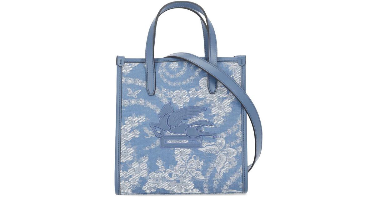 Etro Bags in Blue | Lyst