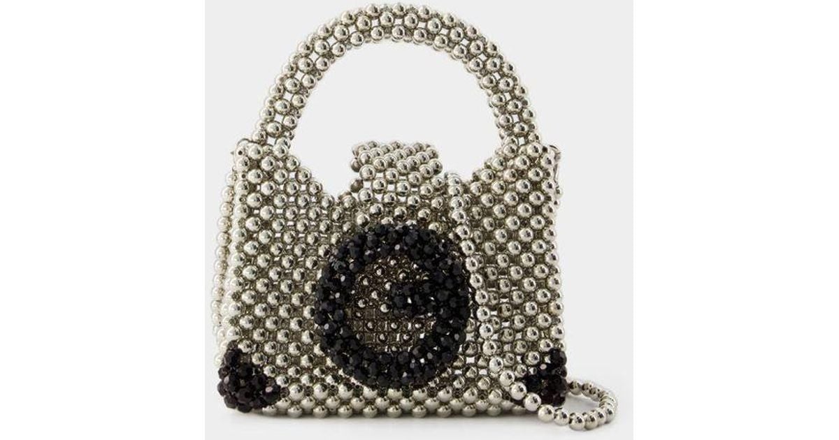 Germanier Beaded Bag in Metallic | Lyst