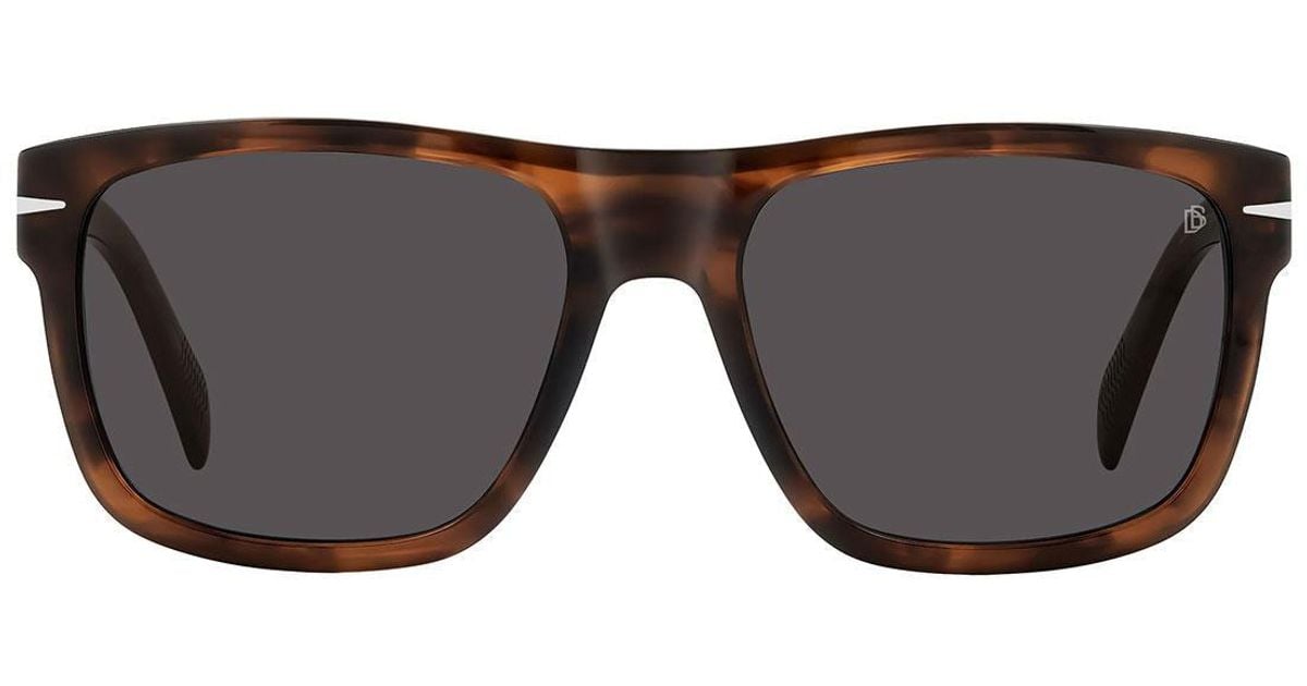 David Beckham Sunglasses in Grey for Men | Lyst UK