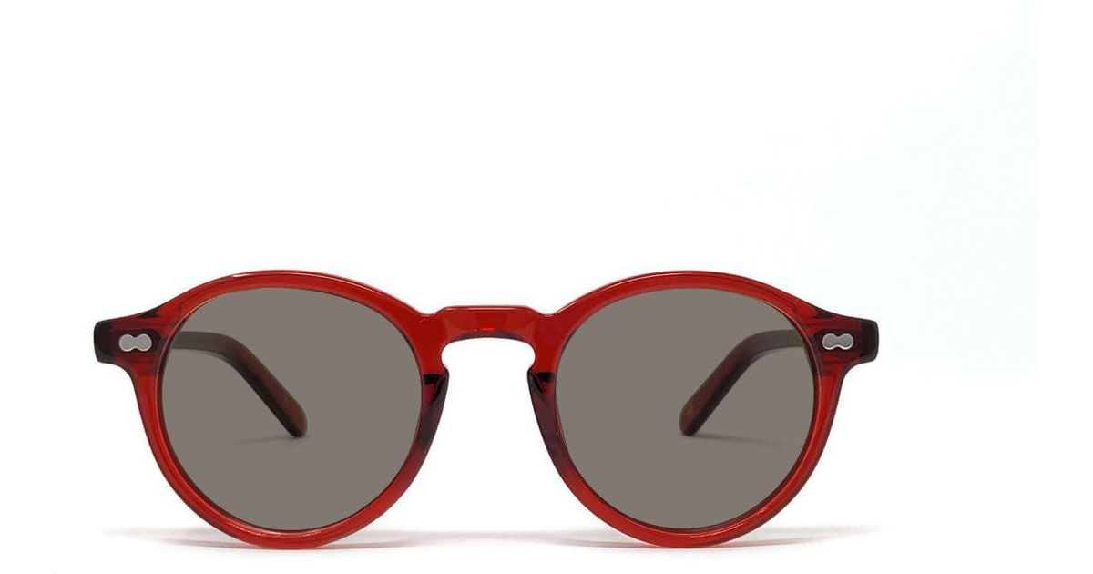 Moscot Eyeglasses in Brown | Lyst