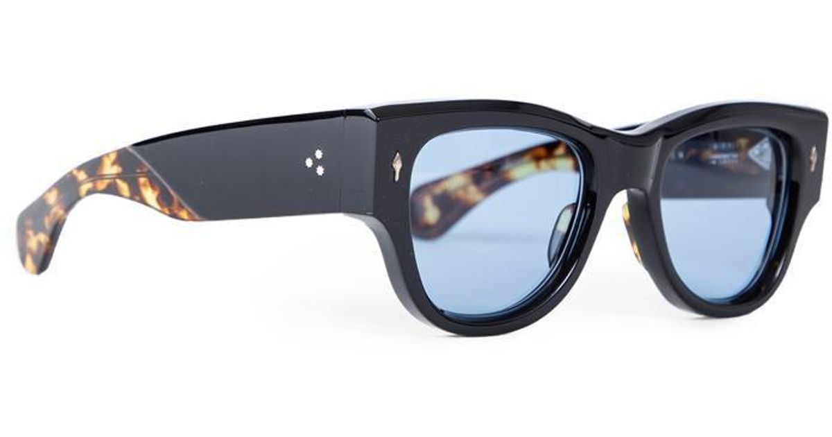 Jacques Marie Mage Cat-eye Frames in Blue | Lyst UK