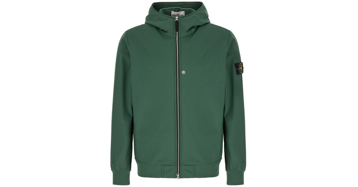 Stone Island Jackets in Green for Men | Lyst UK