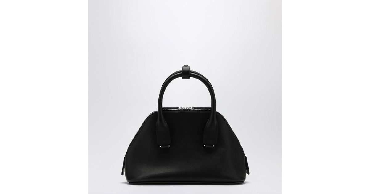 The Row Devon Mini Bag in Black | Lyst