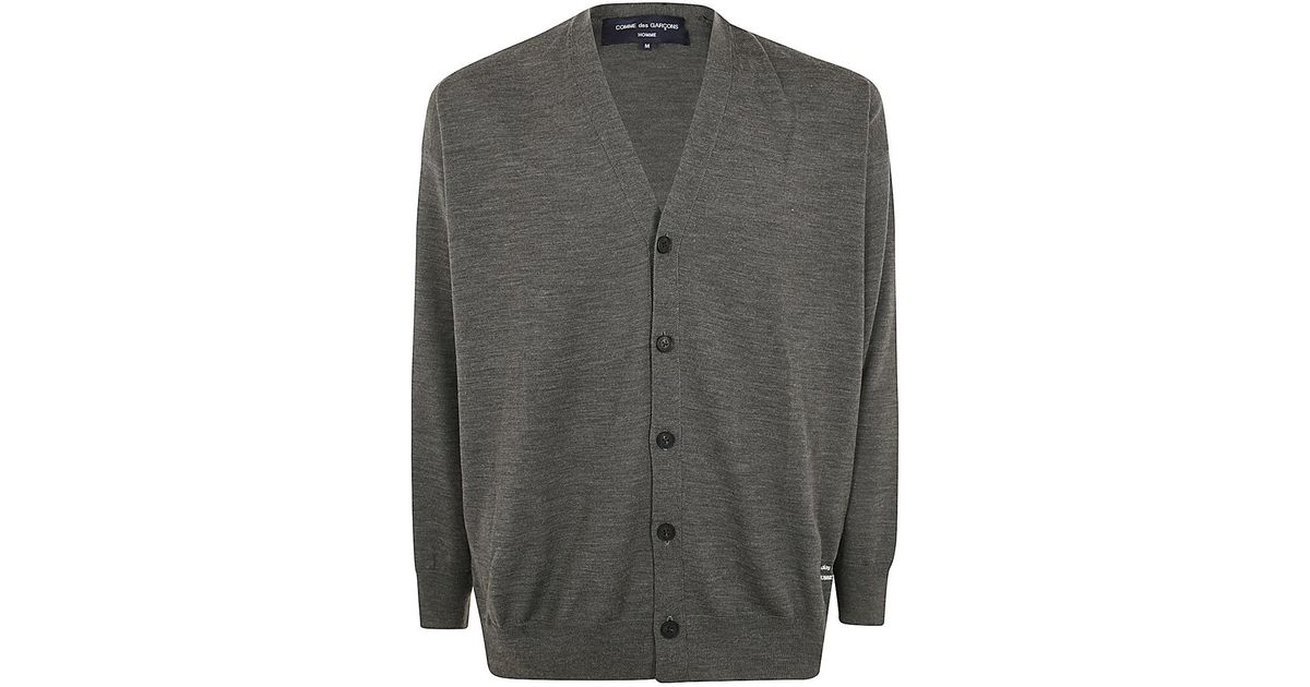 Comme des Garçons Modern Knit Fusion Sweater in Gray for Men | Lyst