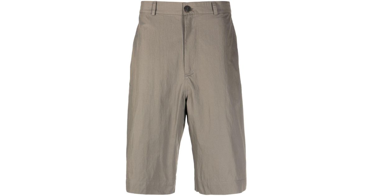 Studio Nicholson Cargo Short Clothing in Gray for Men | Lyst