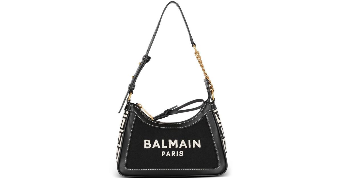 Balmain Shoulder Bag 'b-army', in Black | Lyst UK