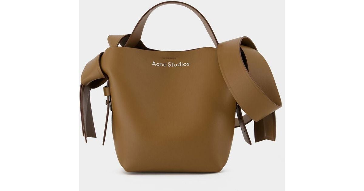 Acne Studios Musubi Mini R Crossbody in Brown | Lyst
