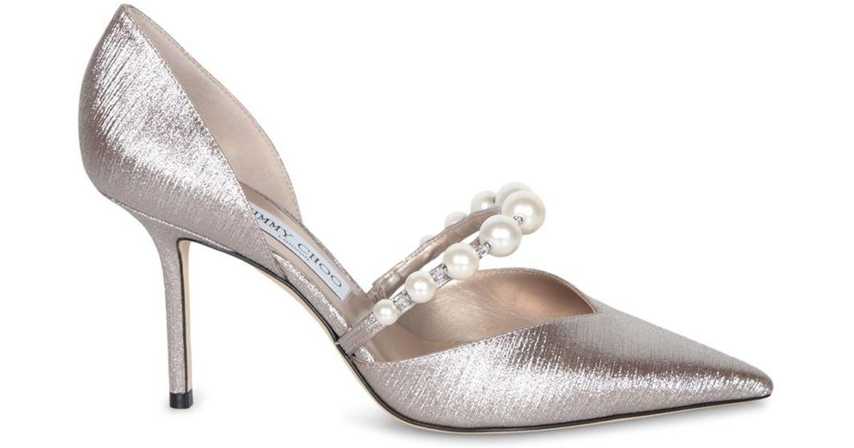 Jimmy Choo High Heels in Gray | Lyst