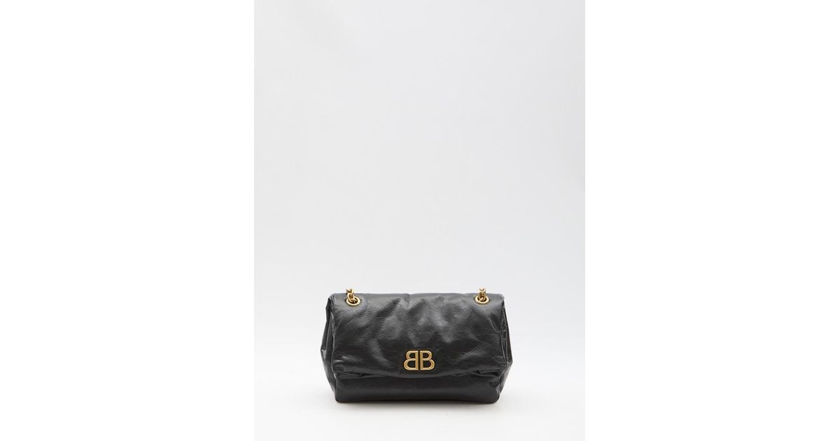 Balenciaga Small Monaco Bag in Gray | Lyst