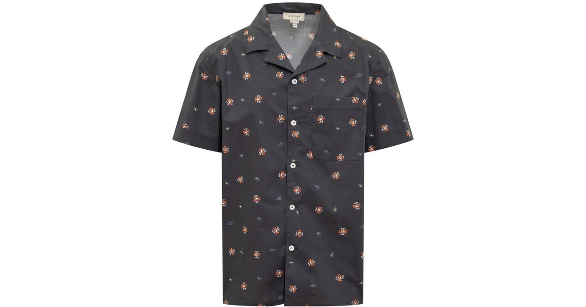 Nick Fouquet Shirt With Pattern in Black for Men | Lyst
