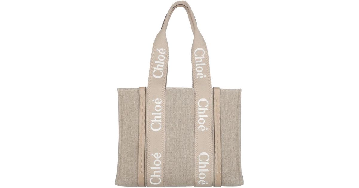 Chloé Bags in Natural | Lyst