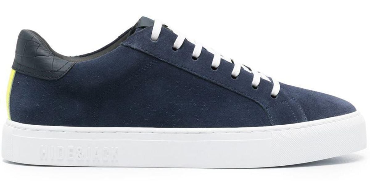 HIDE & JACK Low Top Sneaker Essence Oil Shoes in Blue for Men | Lyst